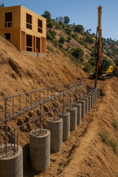 Foundation Design for Hillside Construction: Challenges & Solutions