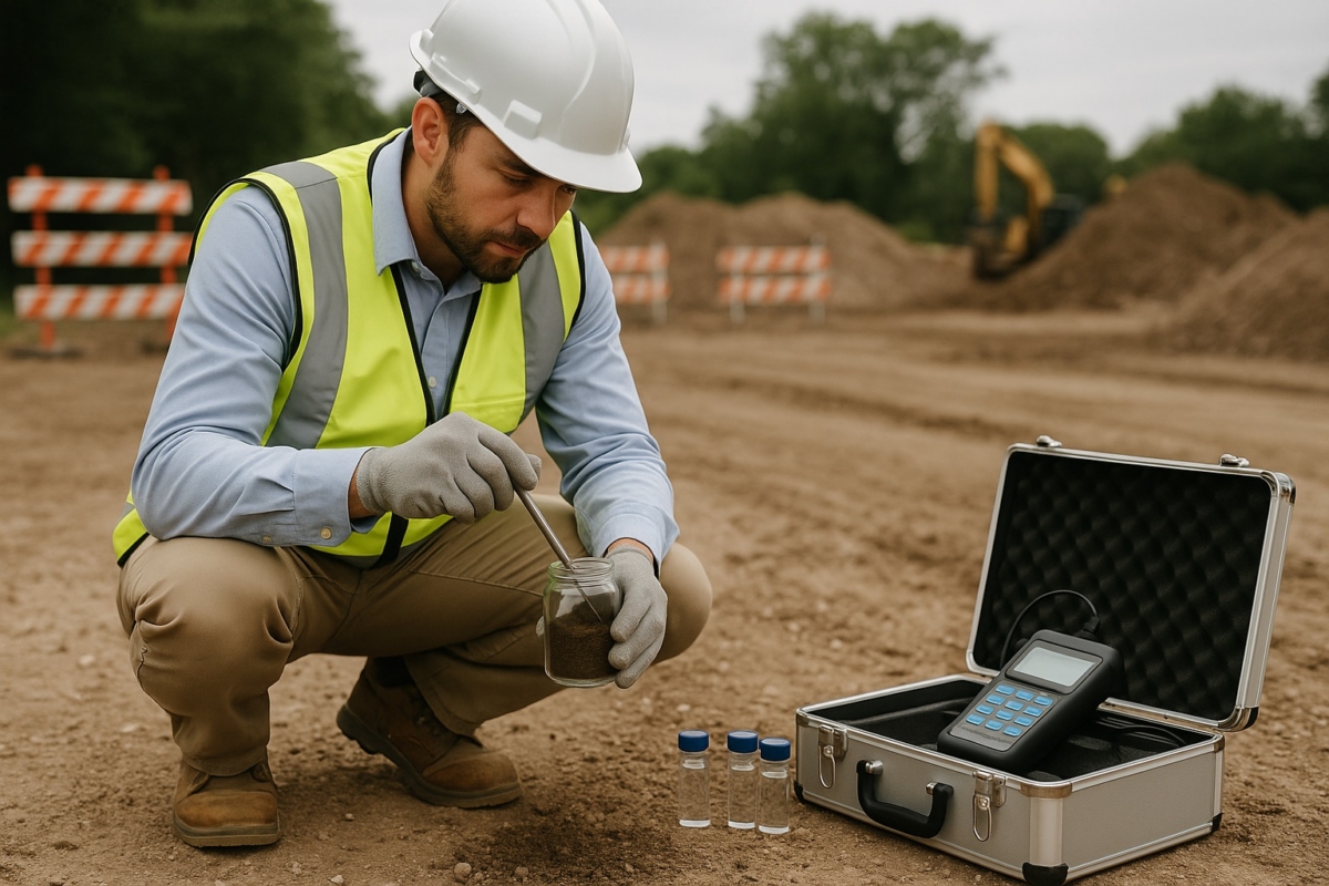 Soil Contamination Testing for Construction Sites - MARSHALL GeoScience ...
